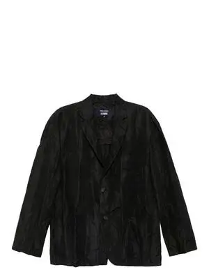 Comme Des Garçons Long-sleeved Blazer - Black