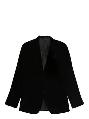 TOM FORD Shelton Single-breasted Velvet Blazer - Black