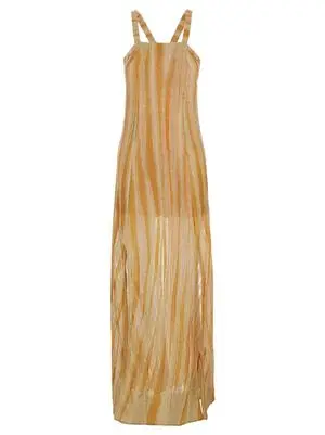 FORTE_FORTE Striped Maxi Dress - Neutrals