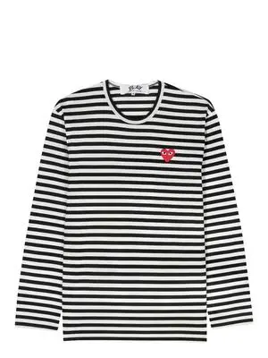 COMME DES GARÇONS Striped Long Sleeve T-Shirt
