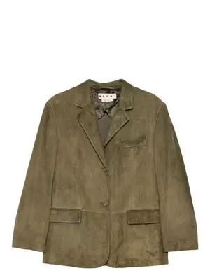 Marni Single-breasted Blazer - Green