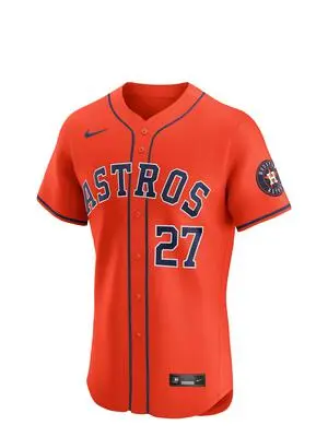 Nike Jose Altuve Houston Astros Mlb Elite Jersey - Orange