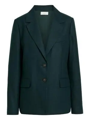 Vince Vince Twill Blazer Dark Green