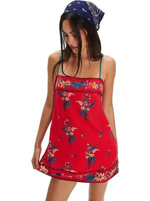 BALI Bali Mini Dress Red Pattern