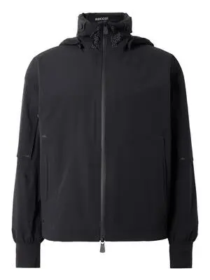 Moncler Shell Hooded Jacket - Black