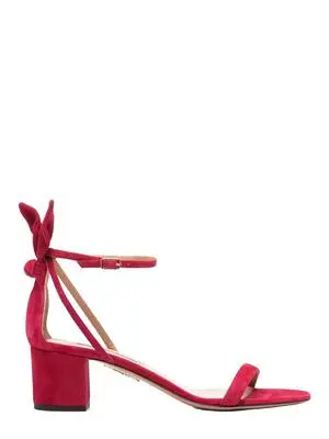 AQUAZZURA 55mm Bow Tie Sandals