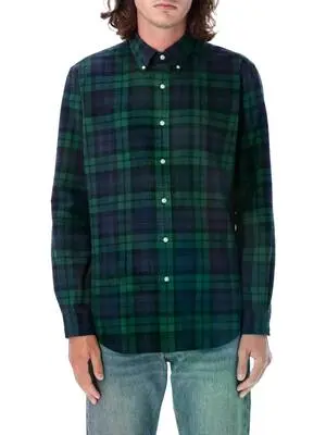 Polo Ralph Lauren Plaid-pattern Shirt - Blue