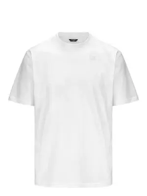 K-WAY Logo-embroidered Short-sleeve T-shirt - White