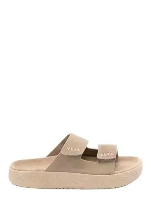 VEJA Touch-strap Platform Sandals - Neutrals