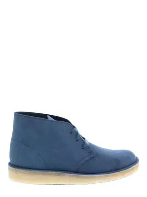 Clarks Suede Desert Boots - Blue