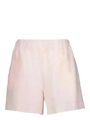 120% Lino Linen Shorts - Pink