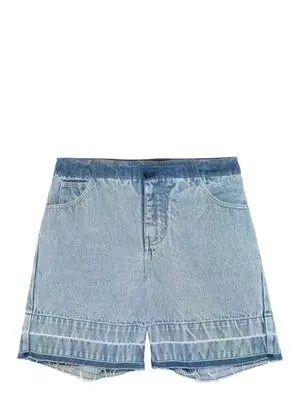 CHRISTOPHER ESBER Deconstructed Denim Shorts
