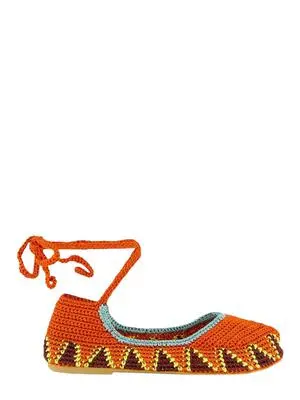 KASHURA Crochet Ballet Flats 13
