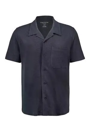 Majestic Filatures Short-sleeved Button-up Shirt - Grey