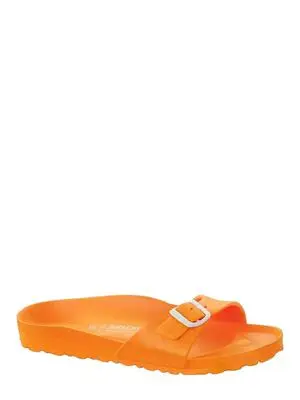 BIRKENSTOCK Madrid Buckle Slides - Orange