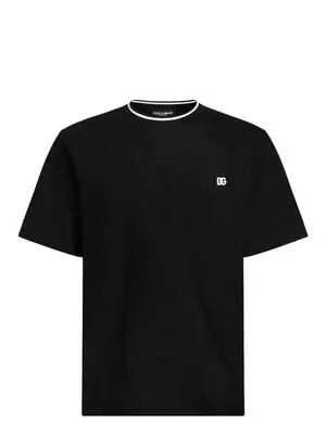 Dolce & Gabbana Pocket-detail Crew-neck T-shirt - Black