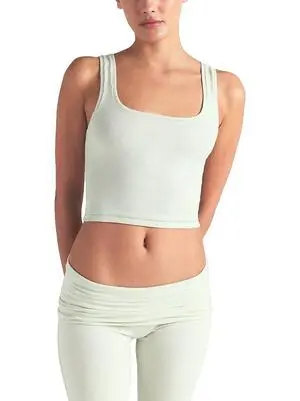 SKIMS Cotton Rib Tank Top - Spearmint