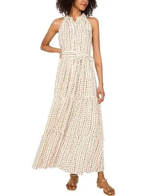 Vince Camuto Sleeveless Maxi Shirt Dress - Eucalyptus