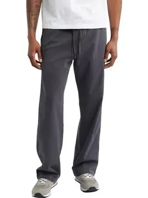 Carhartt Work In Progress Floyde Twill Drawstring Pants - Graphite (garment Dyed)