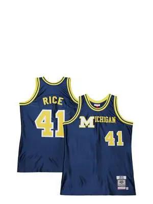Mitchell & Ness Glen Rice Michigan Wolverines 1988/89 Authentic Jersey - Navy