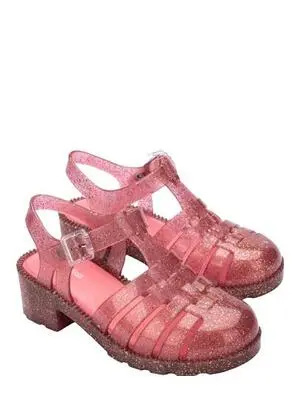 Melissa Posession Jelly Fisherman Sandal - Glitter Pink