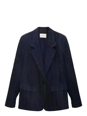 Dorothee Schumacher Tailored Pinstripe Blazer - Blue
