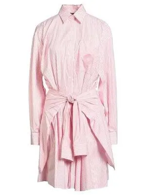 Maje Mini Shirt Dress - Pink