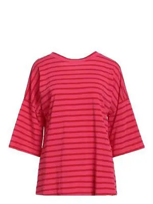 SHIRTAPORTER Printed Striped T-shirt - Pink
