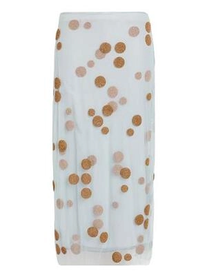 Fendi Midi Pencil Skirt - Blue