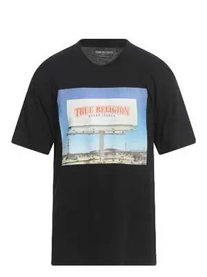 True Religion T-shirt Size Cotton - Black
