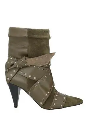 DIVINE FOLLIE Ankle Boots - Green
