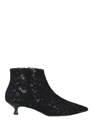 DIVINE FOLLIE Ankle Boots - Black