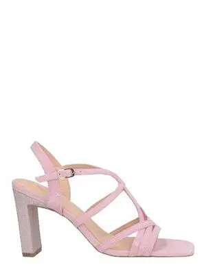 Menbur Brushed Synthetic Fiber Sandals - Pink
