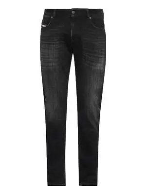 DIESEL Tapered Stretch Jeans - Black