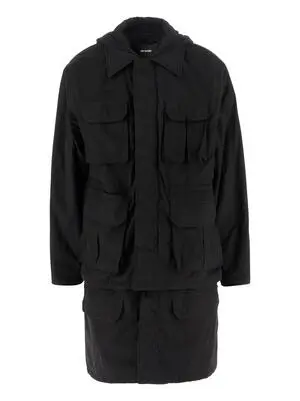We11Done Cotton Jacket - Nero