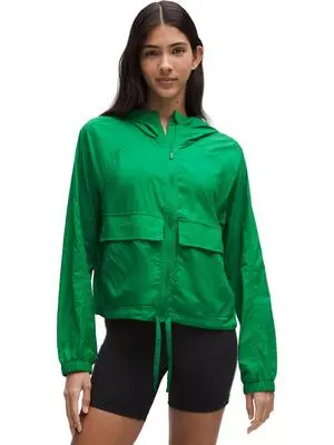Lululemon Hood-Lite Relaxed-Fit Jacket Raceway Green