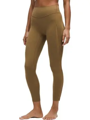 Lululemon Nulu High-rise Mesh-panel Tight 25 - Allspice