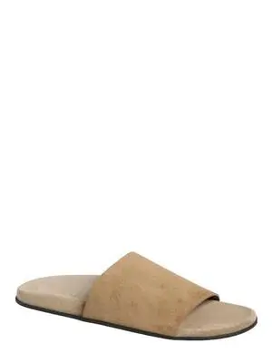 THE ROW Hugh Slide Sandal - Military