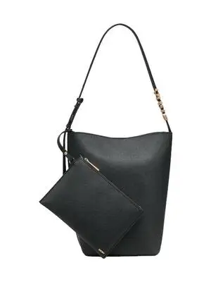 Dkny Avril Bucket Bag - Black/gold