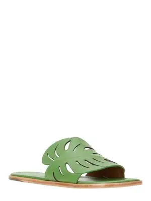 Staud Palm Slide Sandal - Leaf