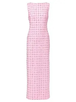 Simkhai Embellished Maxi Dress - Pink
