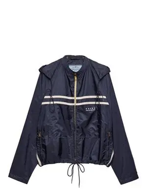 Prada Lightweight Re-nylon Blouson Jacket - Blue