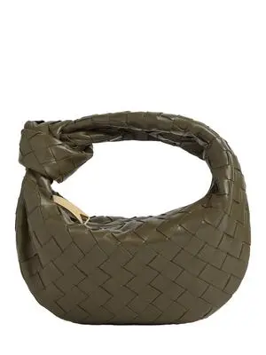 BOTTEGA  VENETA Bottega Veneta Mini Jodie Top-handle Bag - Cypress