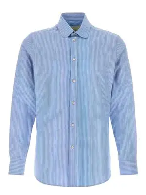Valentino Garavani Striped Button-down Shirt - Blue