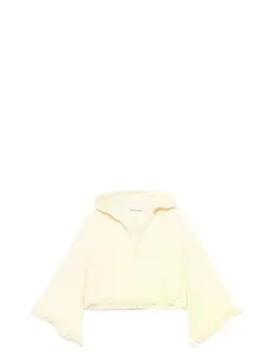 Zimmermann Cotton Hoodie - Yellow