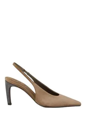 BRUNELLO CUCINELLI 80mm Suede Pumps