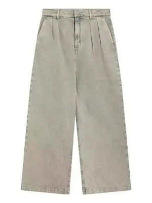 Loewe Pleat-detailing Jeans - Neutrals