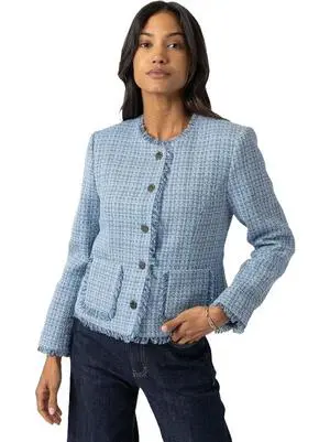 SAINT + SOFIA Ashby Boucle Jacket