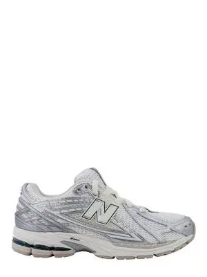 NEW BALANCE Mesh And Leather Sneakers - Grey