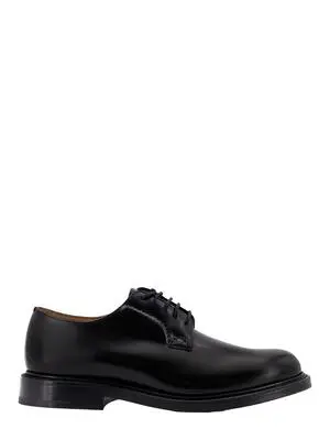 Church's Shannon Leather Lace-up Shoes - Black